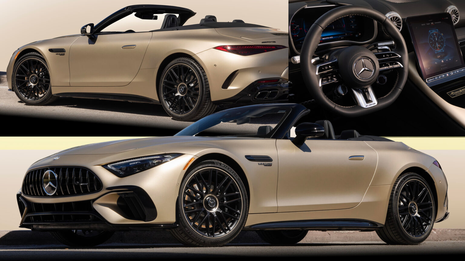 See Photos Of America’s Mercedes-AMG SL63 Manufaktur Golden Coast ...