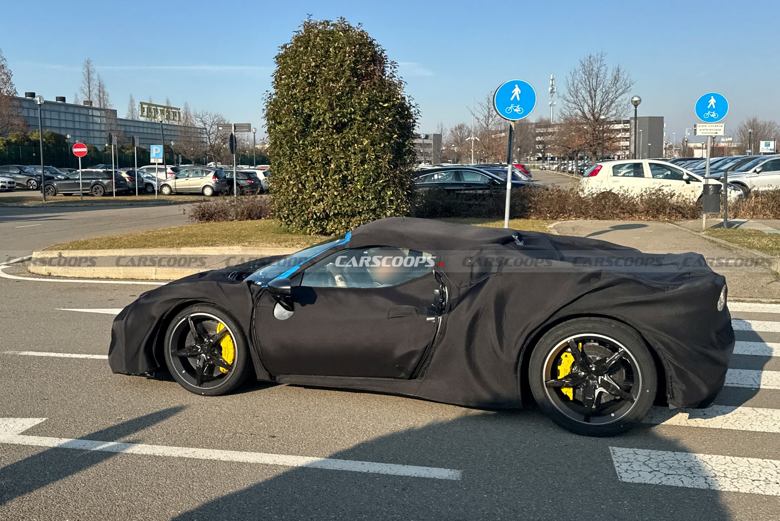 2026 Ferrari 296 VS Spied As A Performance-Focused Hybrid | Carscoops