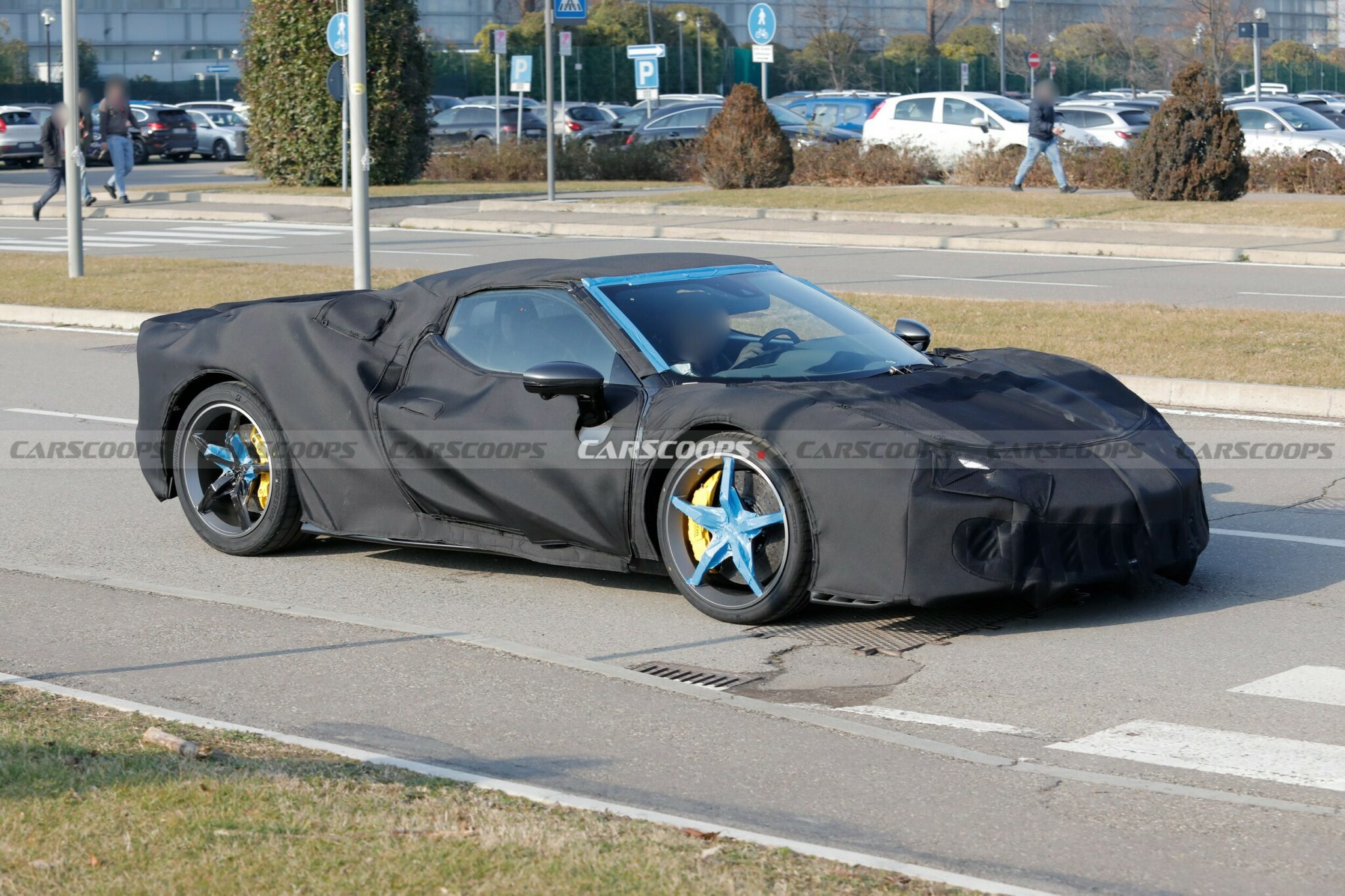 2026 Ferrari 296 VS Spied As A Performance-Focused Hybrid | Carscoops