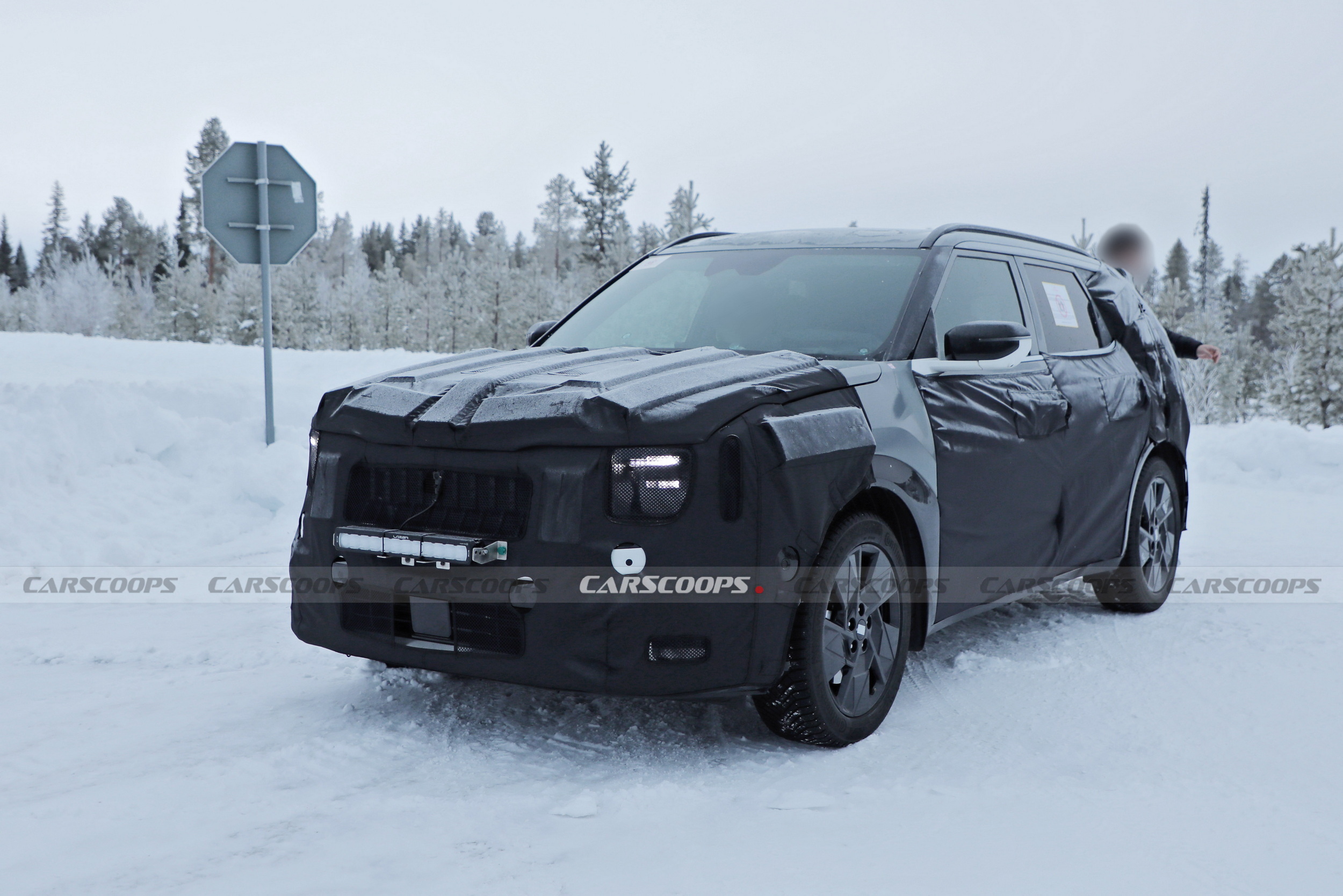 2027 Kia Seltos Gets Boxier With Tasman Grille And Hybrid Powertrain ...