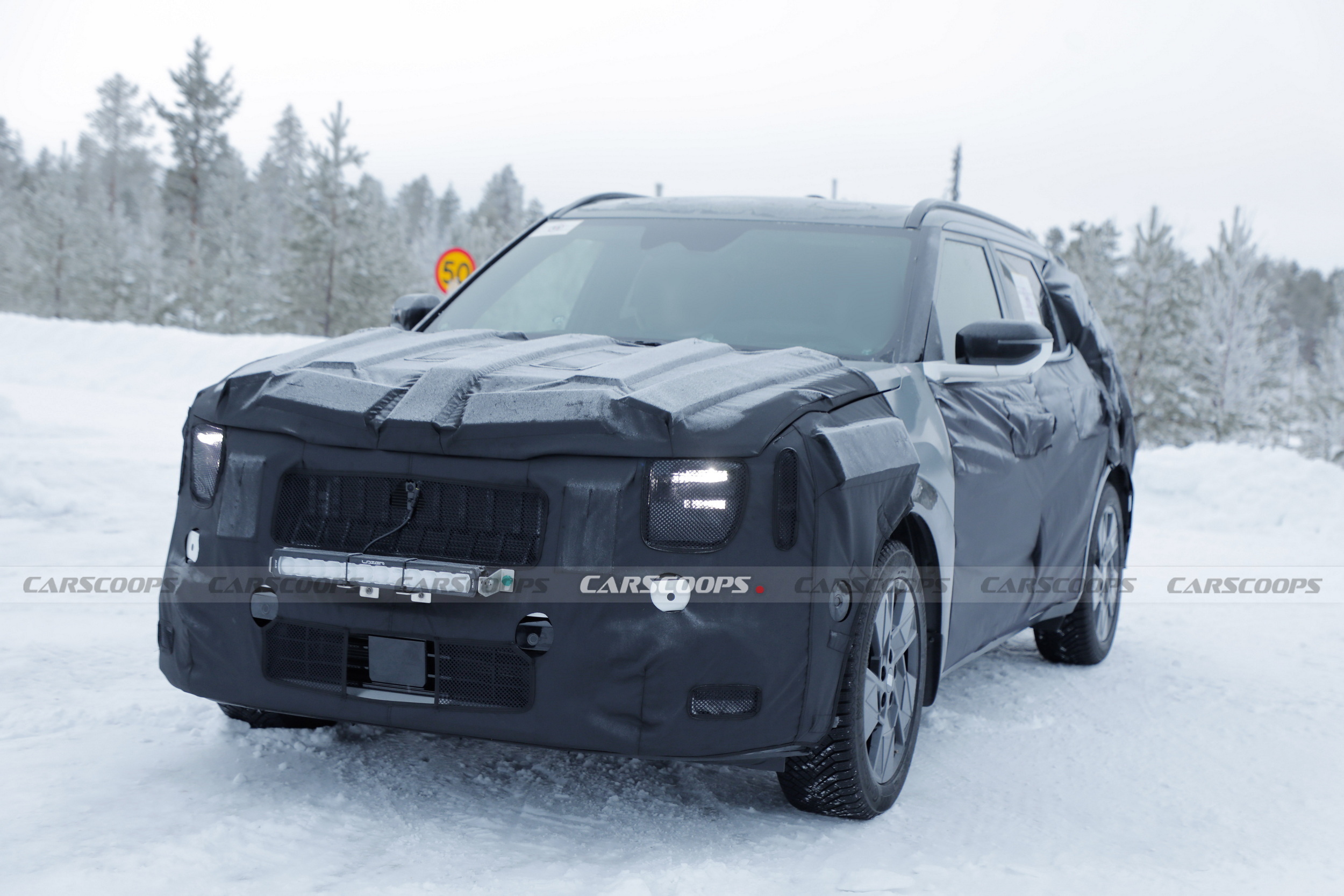 2027 Kia Seltos Gets Boxier With Tasman Grille And Hybrid Powertrain ...