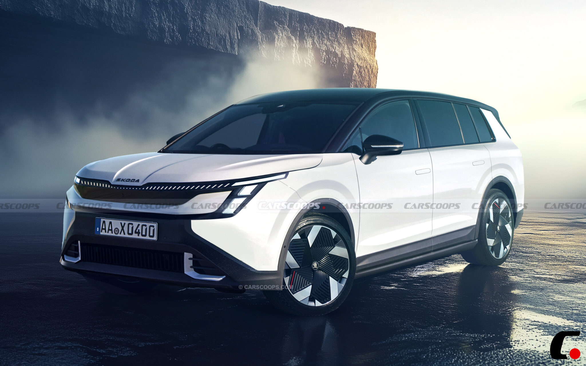 2026 Skoda Space: Everything We Know About The Electrified Large SUV ...