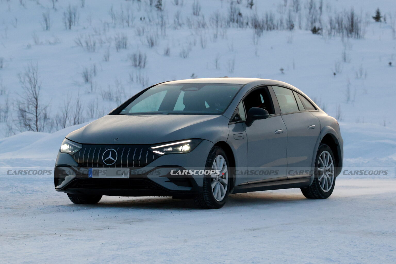 2027 Mercedes E-Class EV Mule Spied, Final Design Will Ditch Egg Shape ...