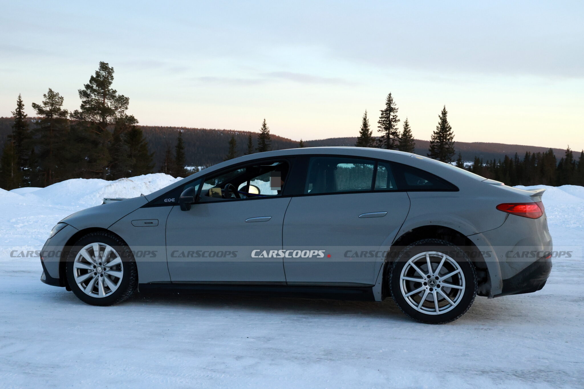 2027 Mercedes E-Class EV Mule Spied, Final Design Will Ditch Egg Shape ...