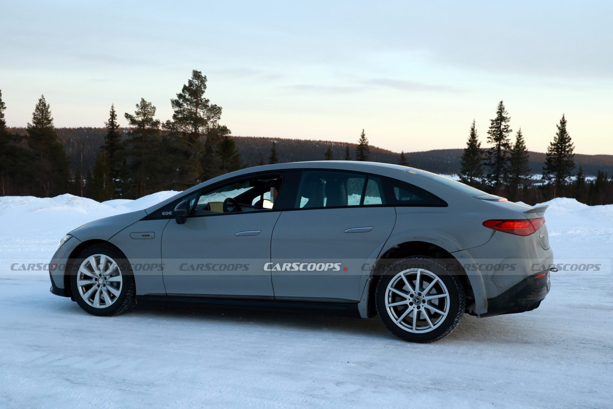 2027 Mercedes E-Class EV Mule Spied, Final Design Will Ditch Egg Shape ...