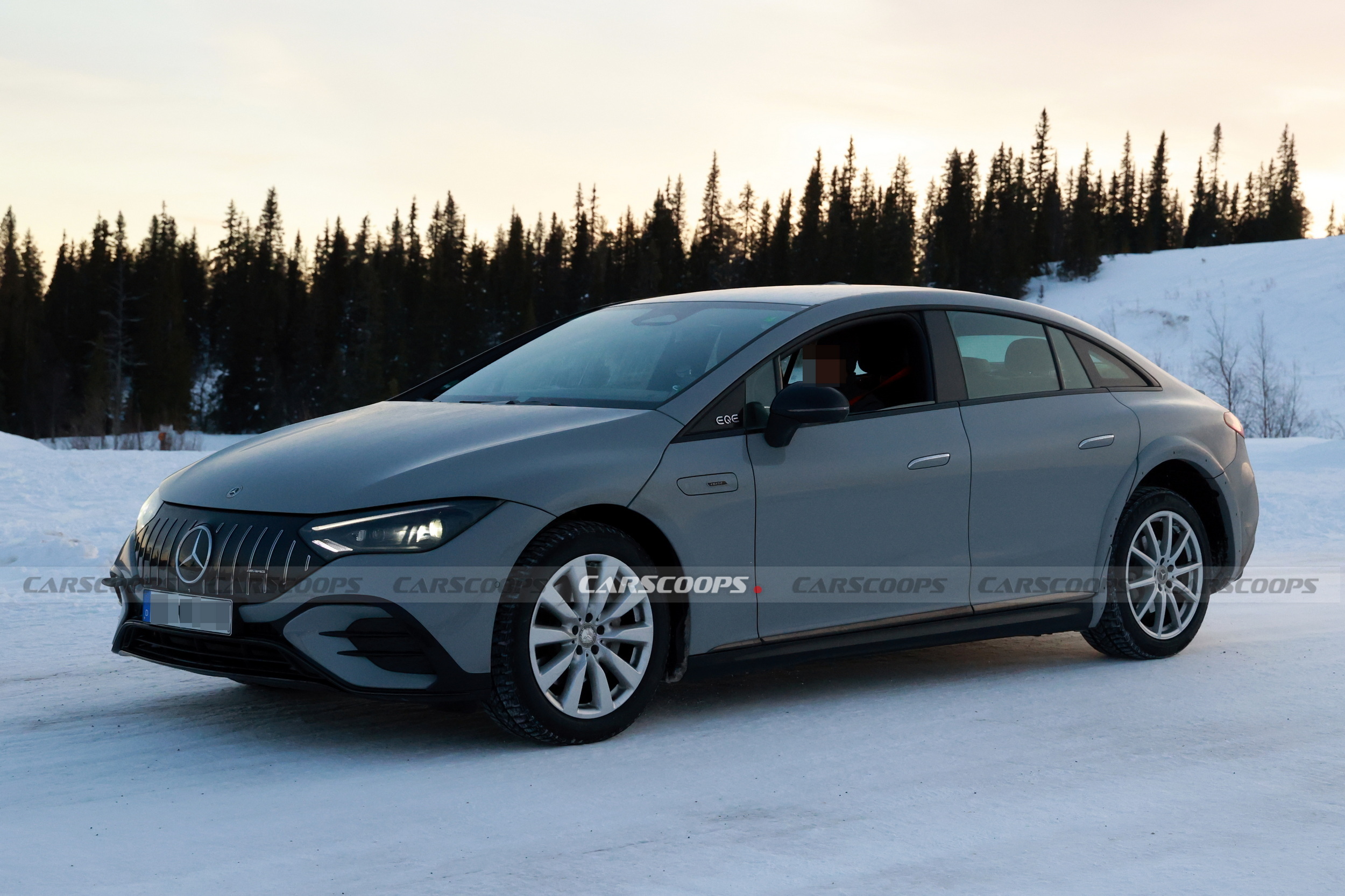 2027 Mercedes E-Class EV Mule Spied, Final Design Will Ditch Egg Shape ...