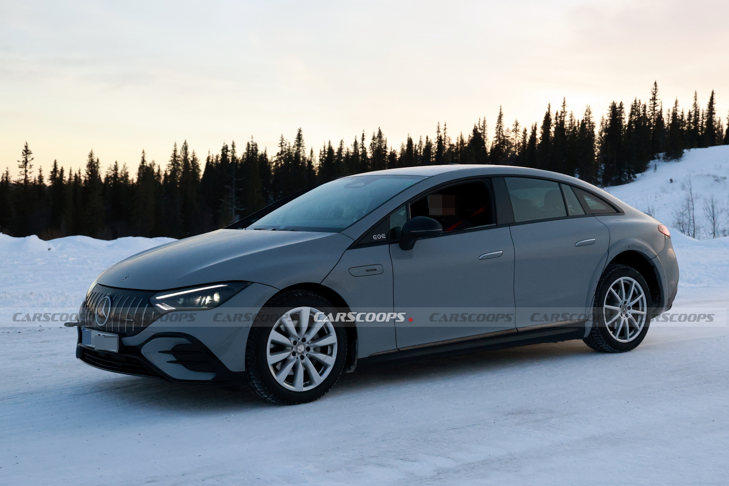 2027 Mercedes E-Class EV Mule Spied, Final Design Will Ditch Egg Shape ...