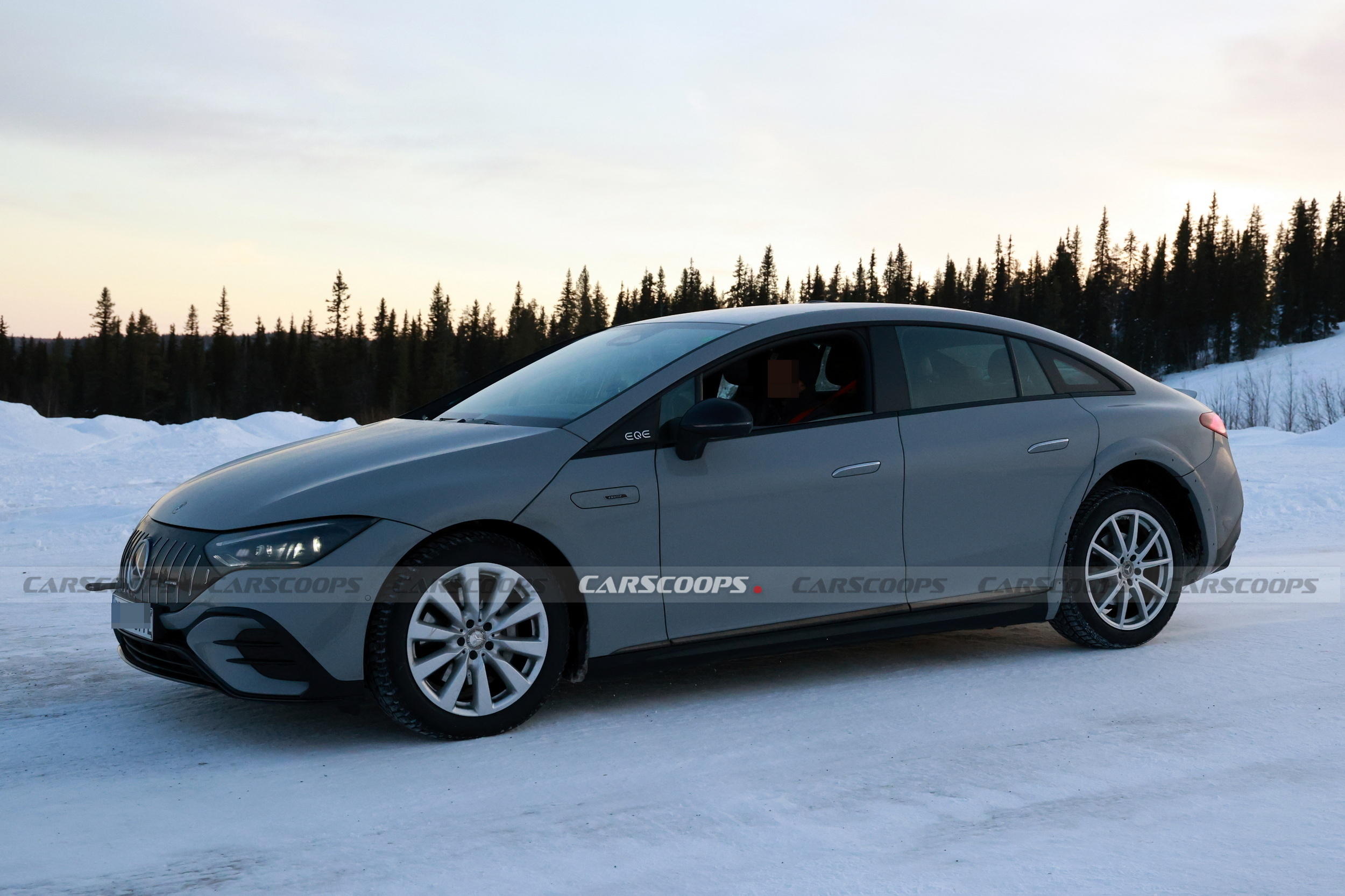 2027 Mercedes E-Class EV Mule Spied, Final Design Will Ditch Egg Shape ...