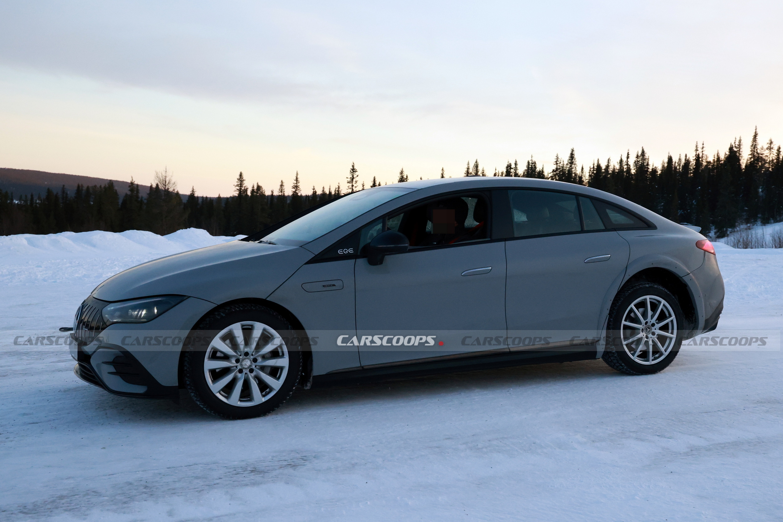 2027 Mercedes E-Class EV Mule Spied, Final Design Will Ditch Egg Shape ...