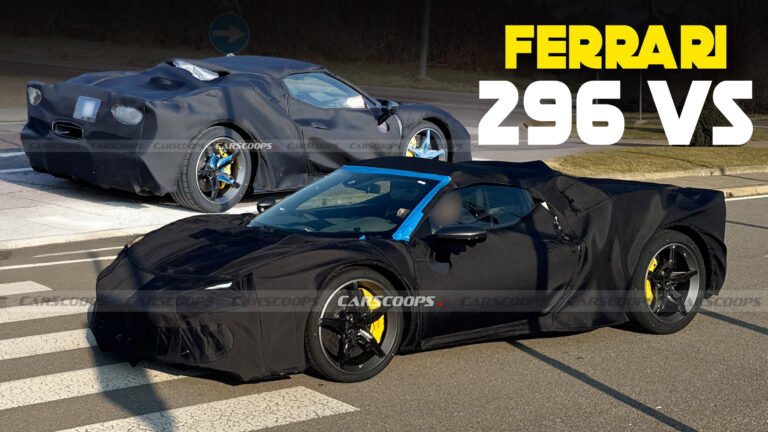 2026 Ferrari 296 VS Spied As A Performance-Focused Hybrid | Carscoops