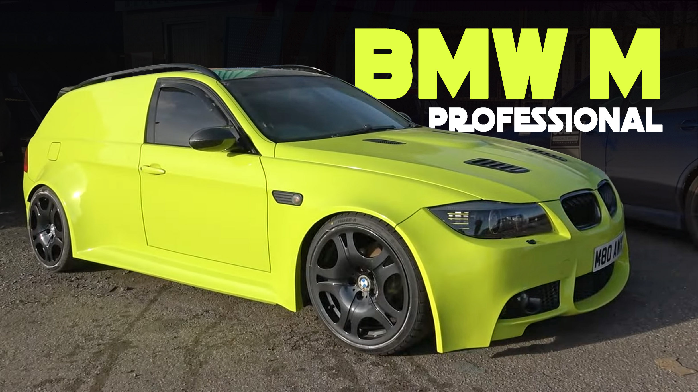 This Is The World’s Only BMW M3 Panel Van Imposter | Carscoops