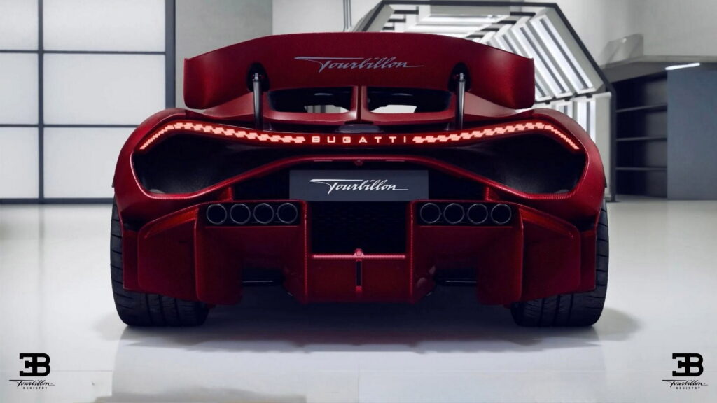 Bugatti’s $240,000 Package Gives Your Tourbillon Eight Exhaust Pipes ...