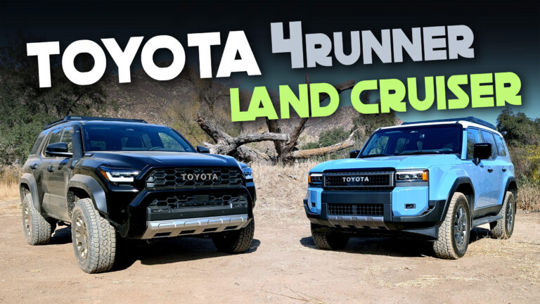 2025 Toyota 4Runner vs. Land Cruiser: We Drove Both, Here’s How They ...