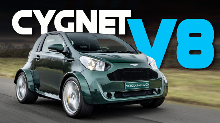 This V8 Toyota City Car is The Craziest Aston Martin Ever Made | Carscoops