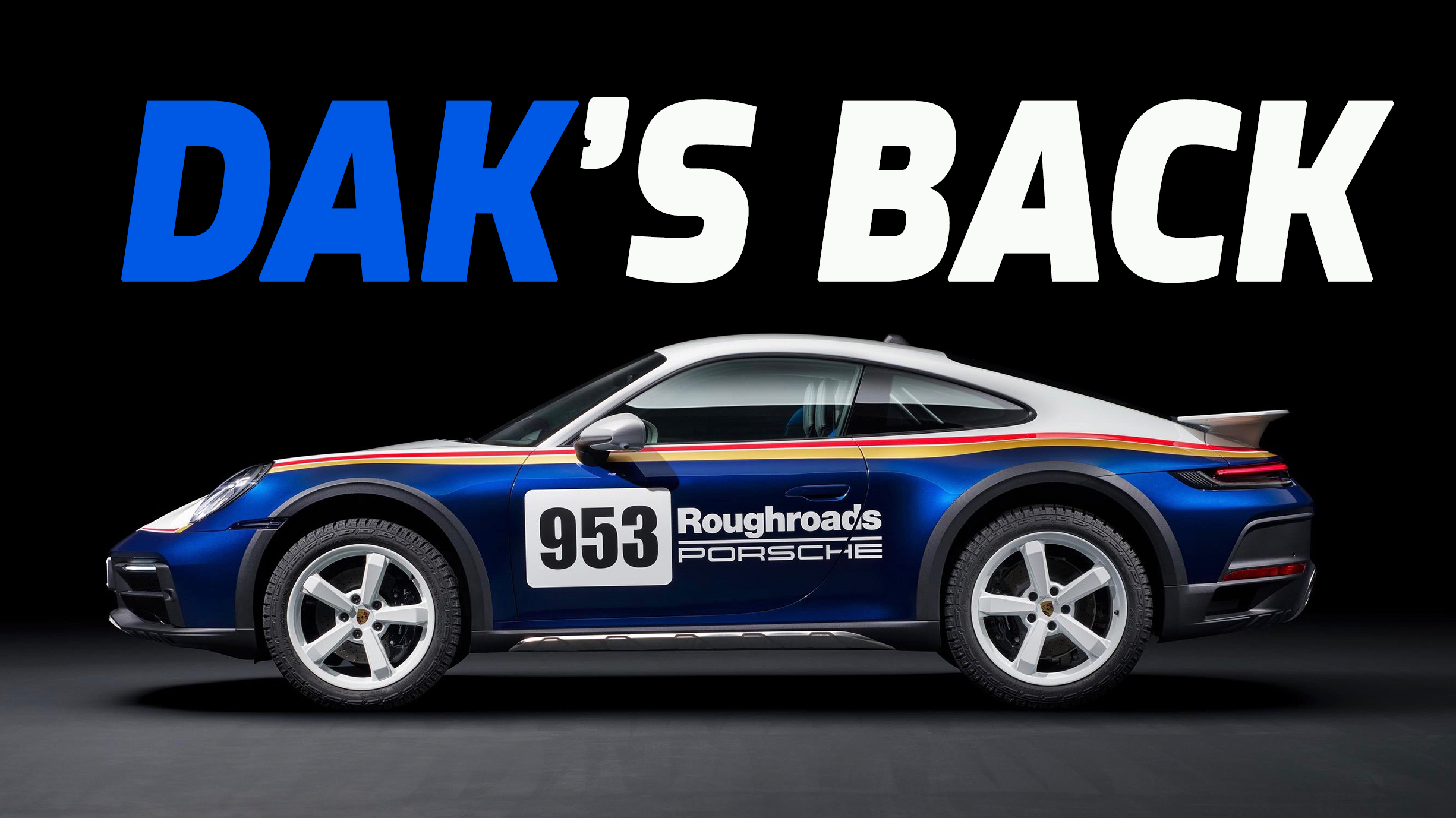 Porsche 911 Dakar Rebooted For 2026 With GTS T-Hybrid Power, Report ...