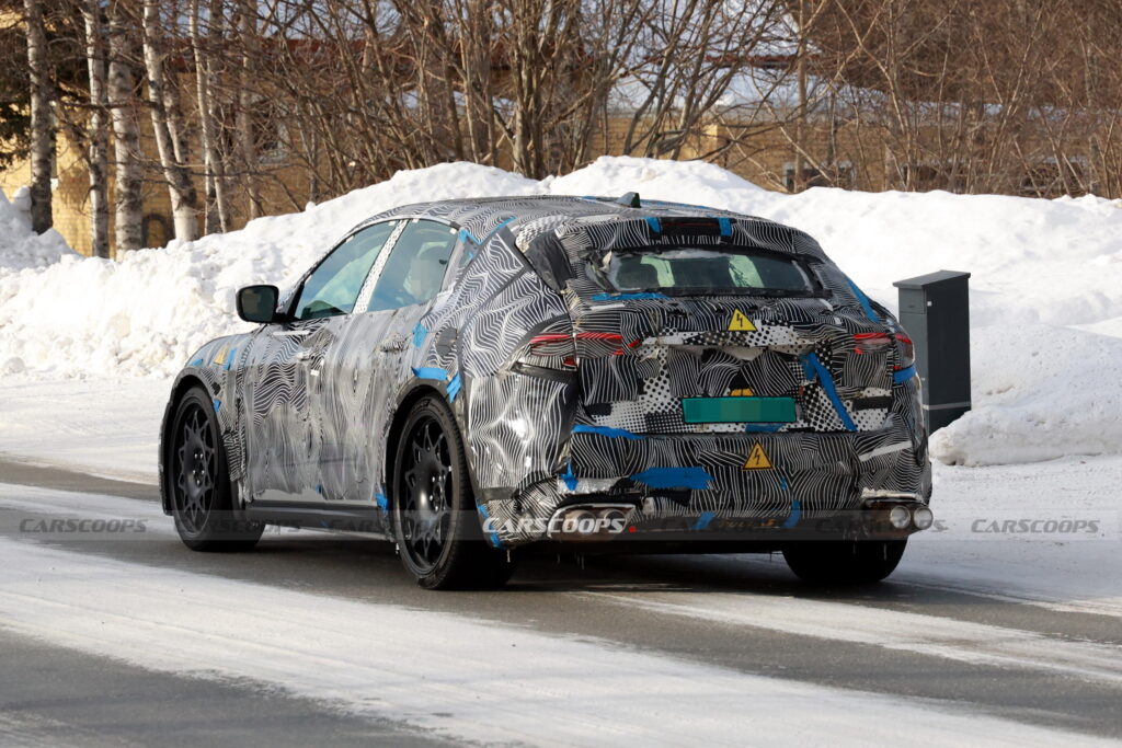Ferrari’s First EV Spied Up Close While Charging | Carscoops