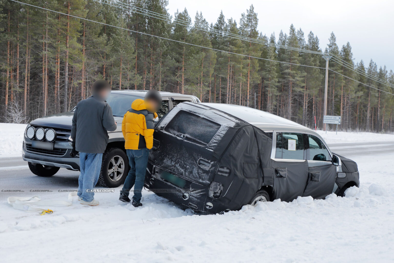 2026 Genesis GV90 Prototype’s Bi-Motor AWD Is No Match For A Snowy ...