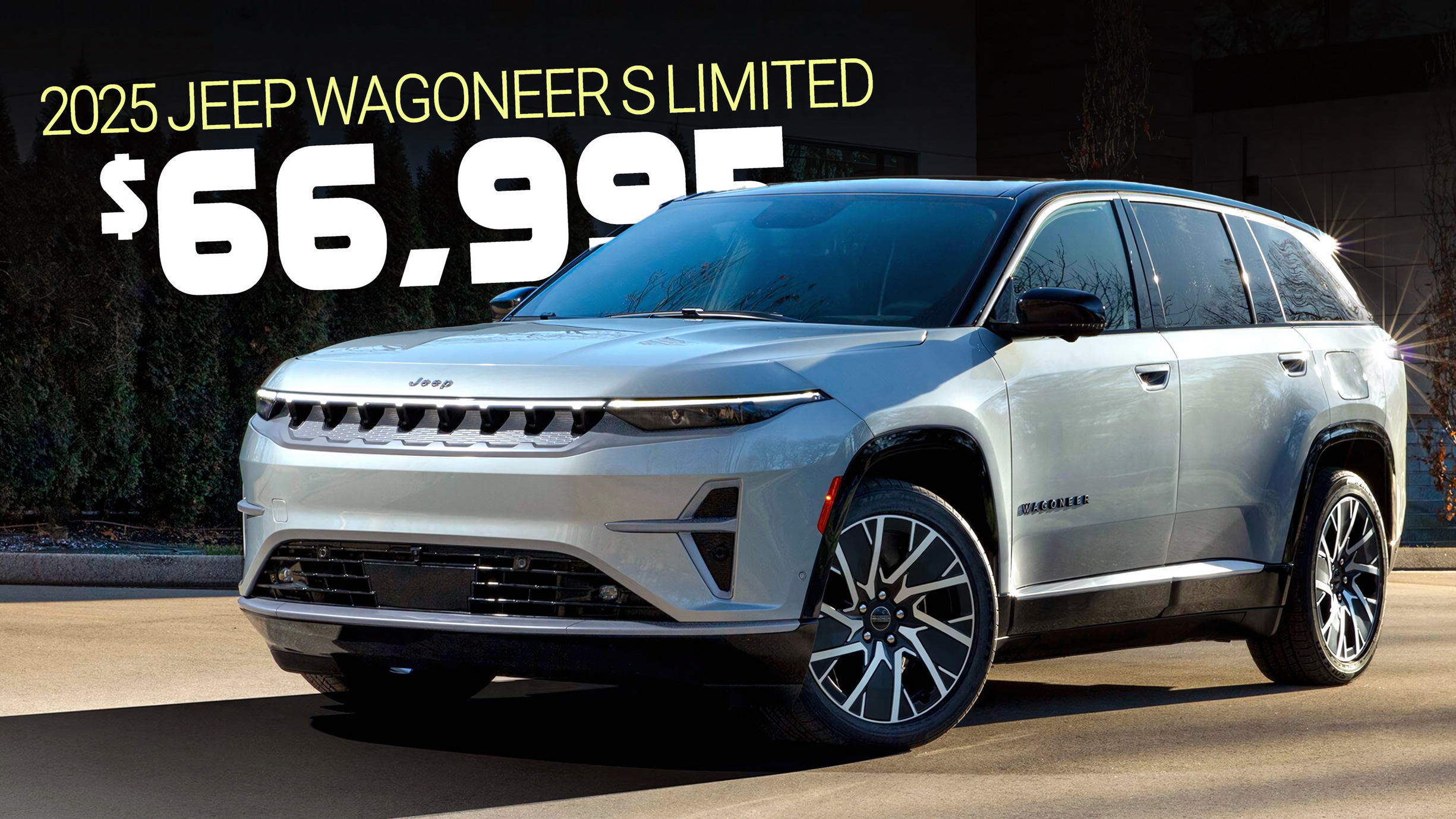 Base 2025 Jeep Wagoneer S EV Is $5K Cheaper, But Locks Performance ...