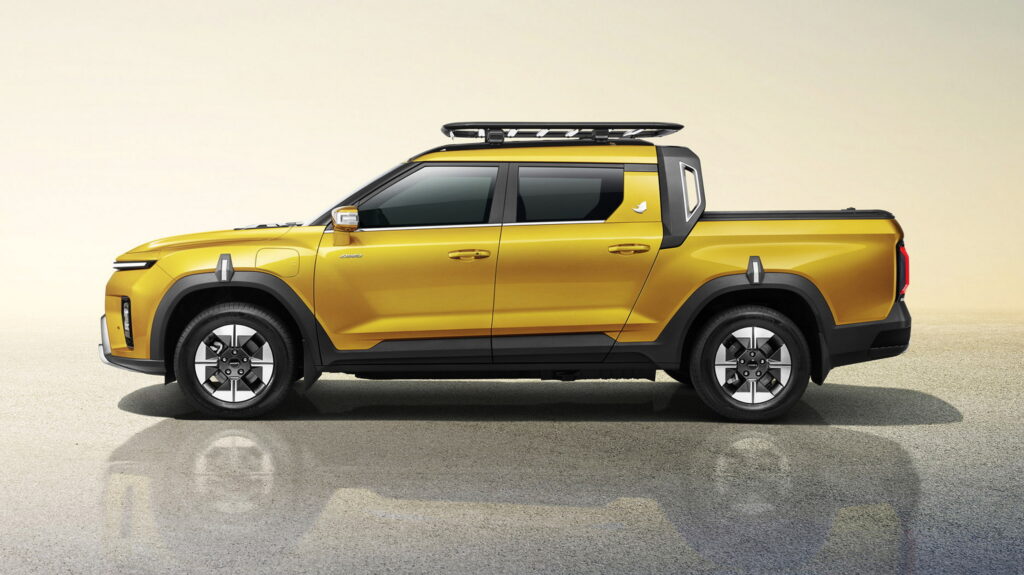 KGM Musso Is Korea’s First Electric Pickup Truck | Carscoops