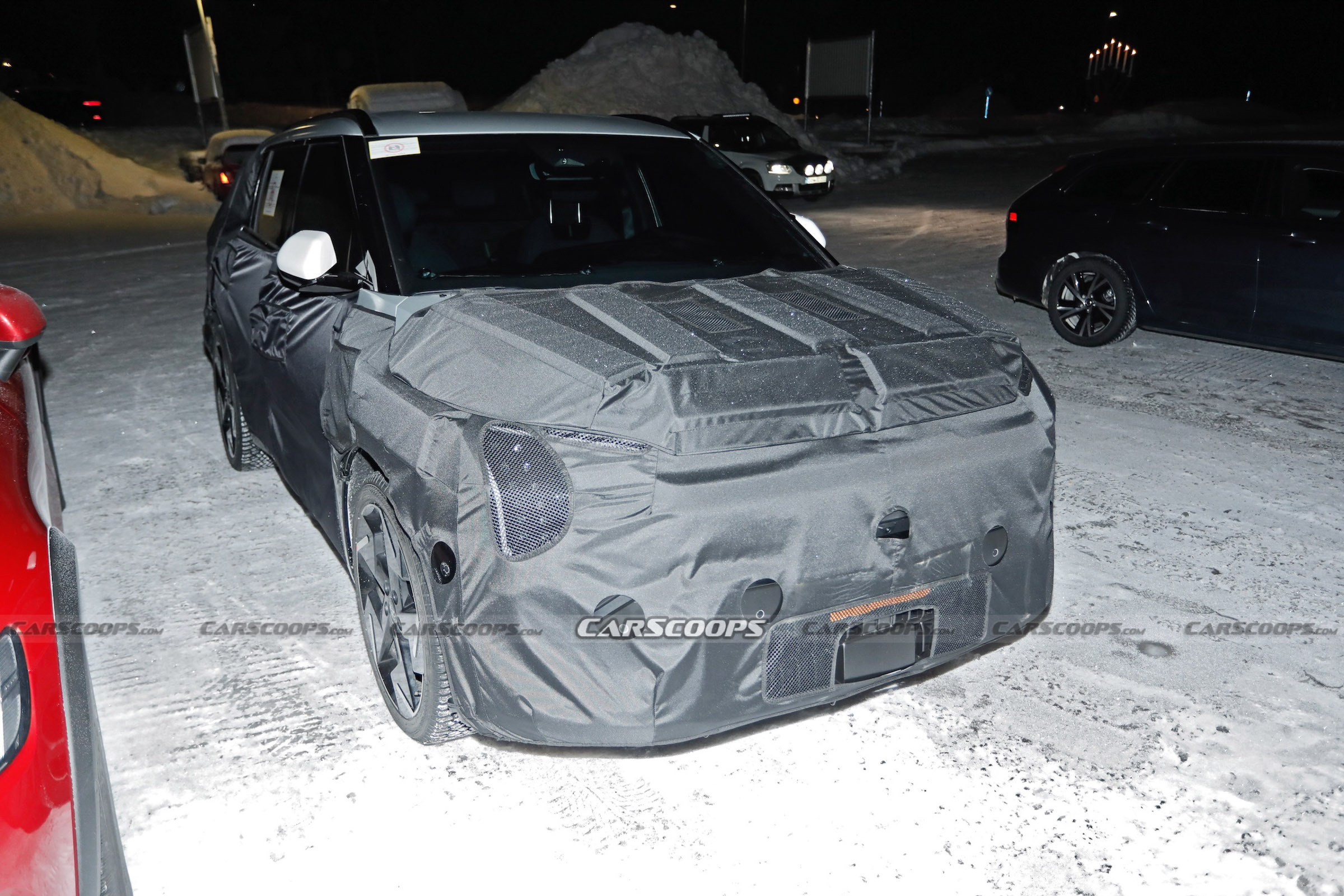 Kia’s Dual-Motor EV3 GT Shows Interior In Latest Spy Shots | Carscoops