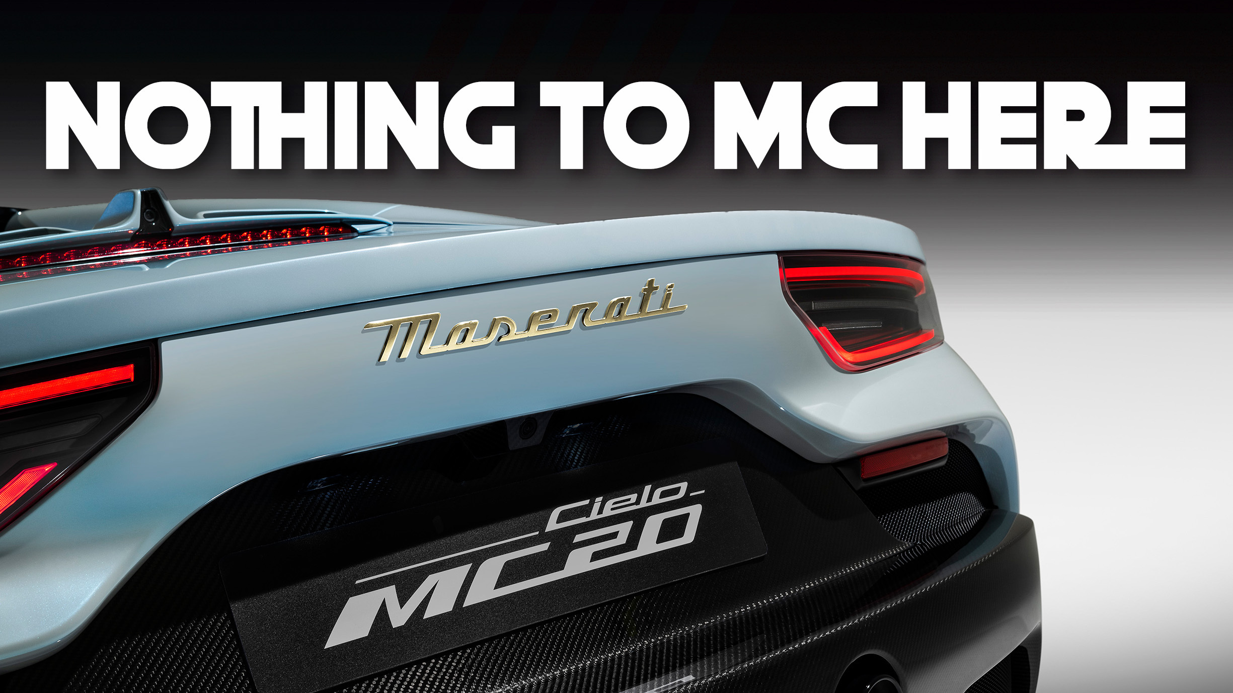Possible hint at MC20 US Production numbers | Maserati Forum