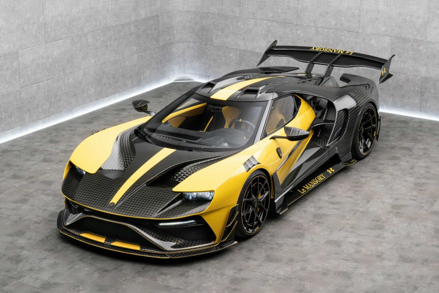 Mansory’s Ford GT Le Mansory Brings Stephen Curry’s Sneaker To Life On ...