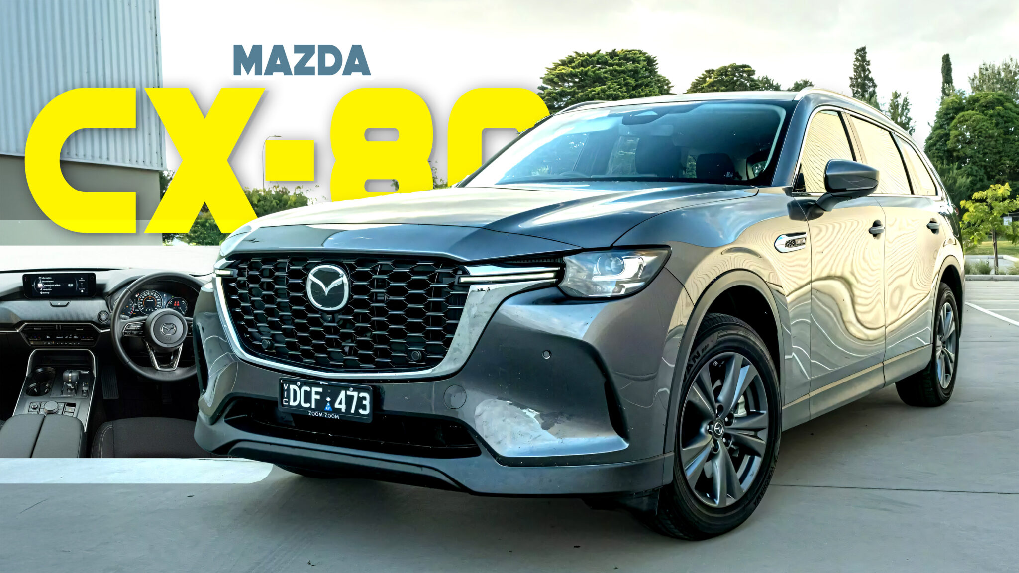 2025 Mazda CX-80 Review: A Sleek, Well-Rounded 7-Seater SUV | Carscoops