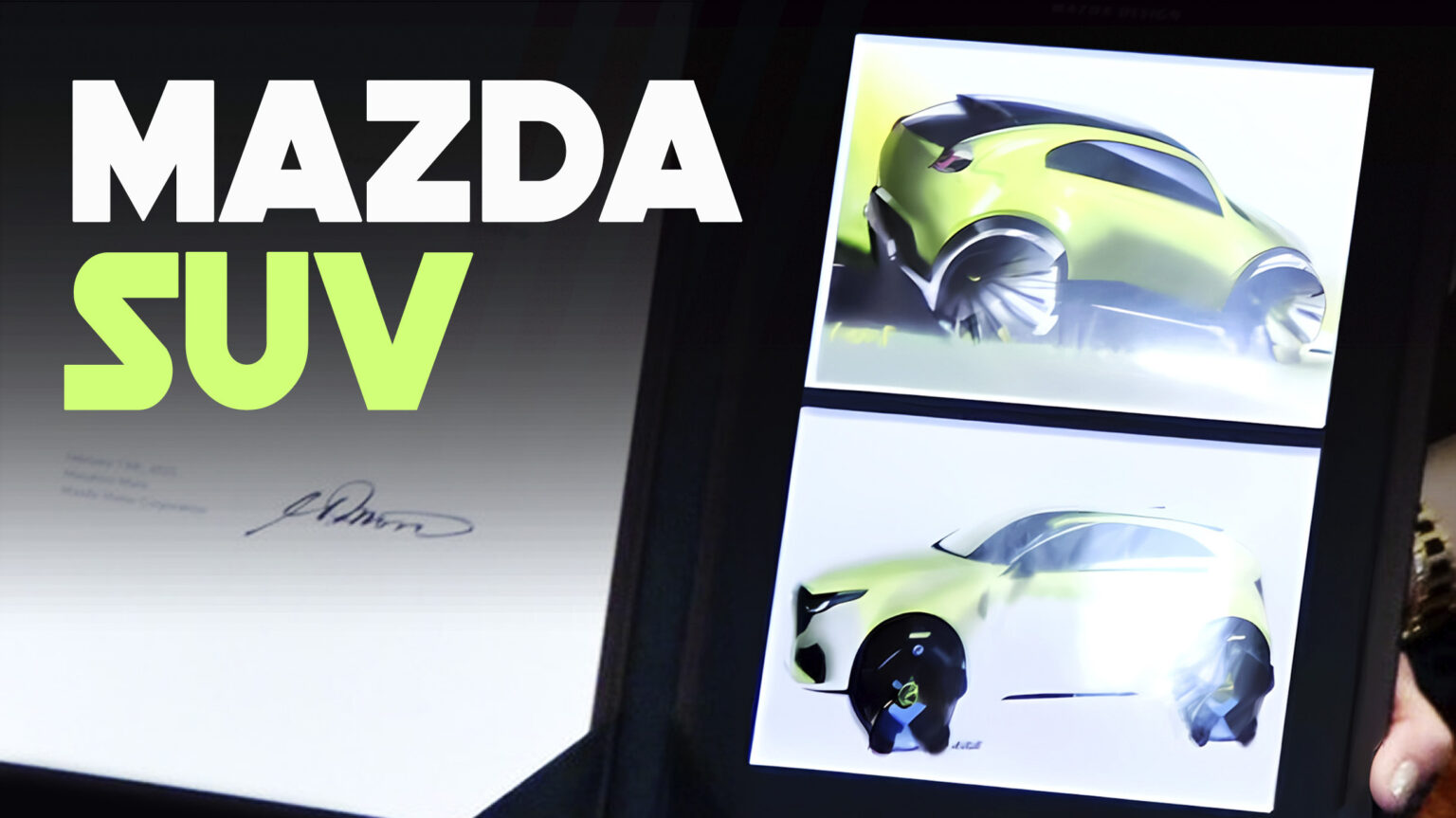 Mazda Sketches Hint At New Subcompact SUV | Carscoops