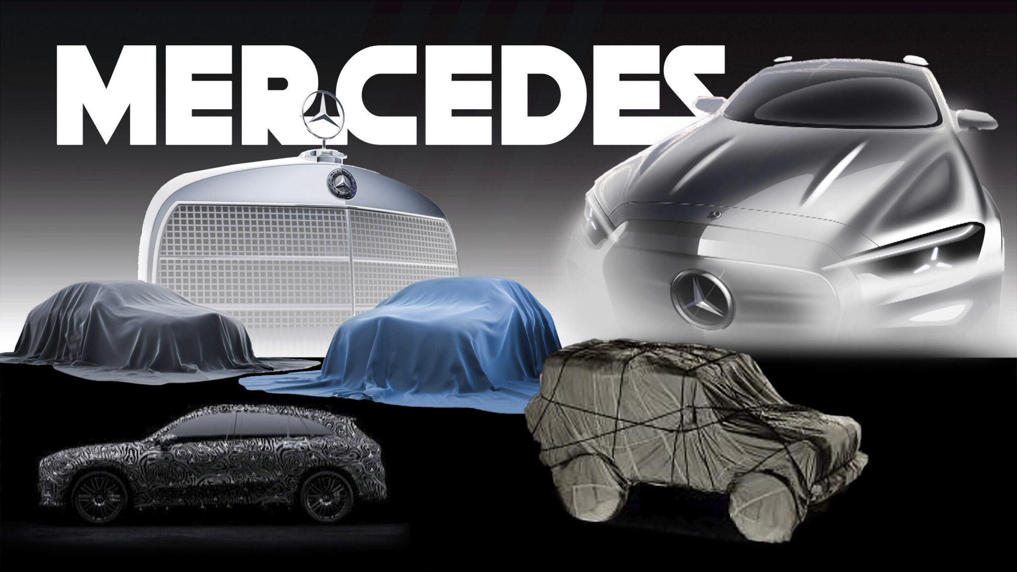 Mercedes Teases Baby G-Class, Electric E-Class, And More, V8 And V12 ...