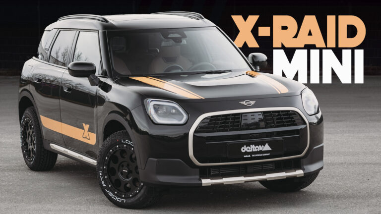 Mini Countryman X-Raid By Delta4x4 Is Ready For Off Road Adventures ...