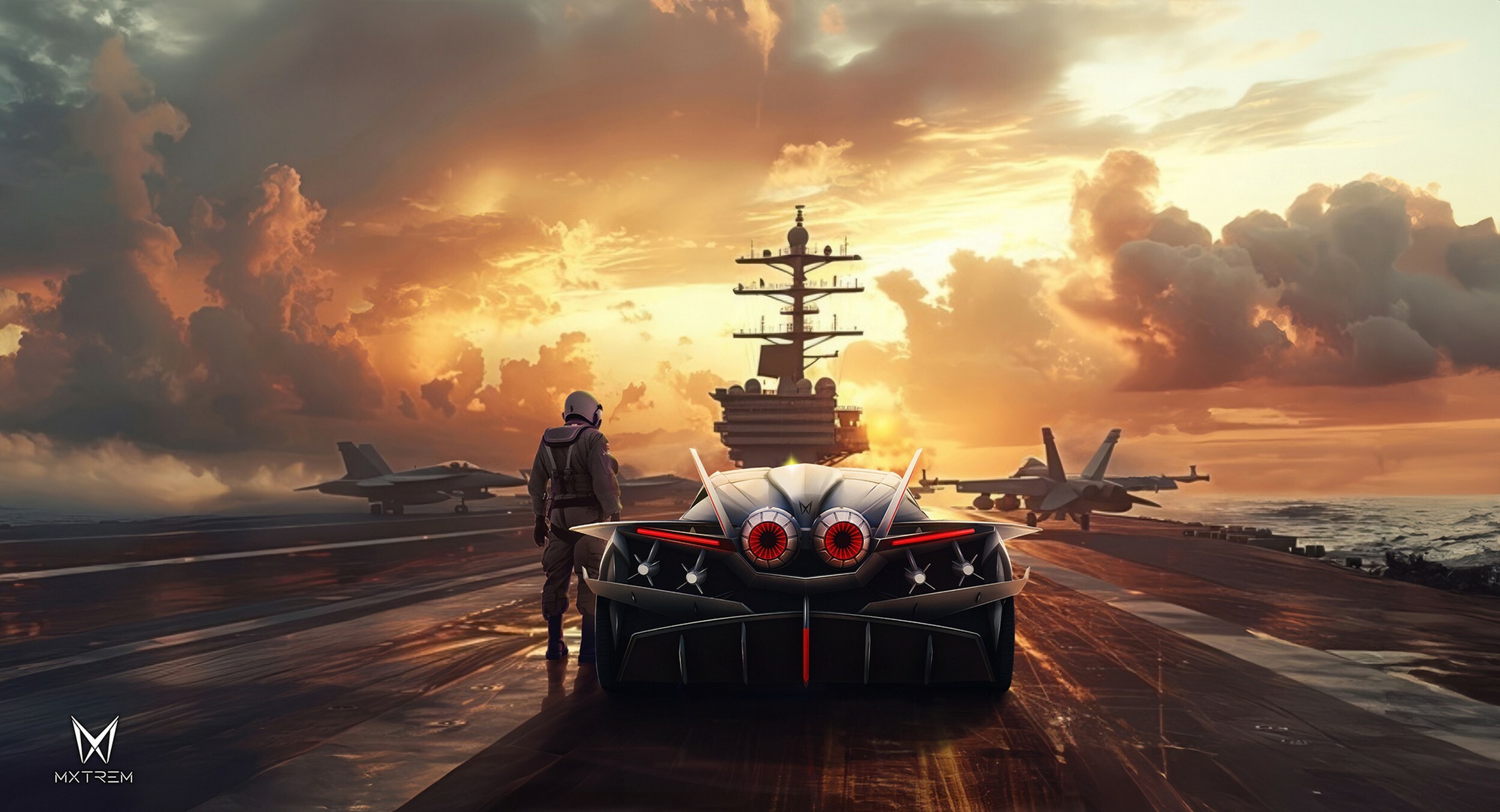 Mxtrem’s C8 Corvette Fighter Jet Tune Will Make You Go Pew Pew | Carscoops