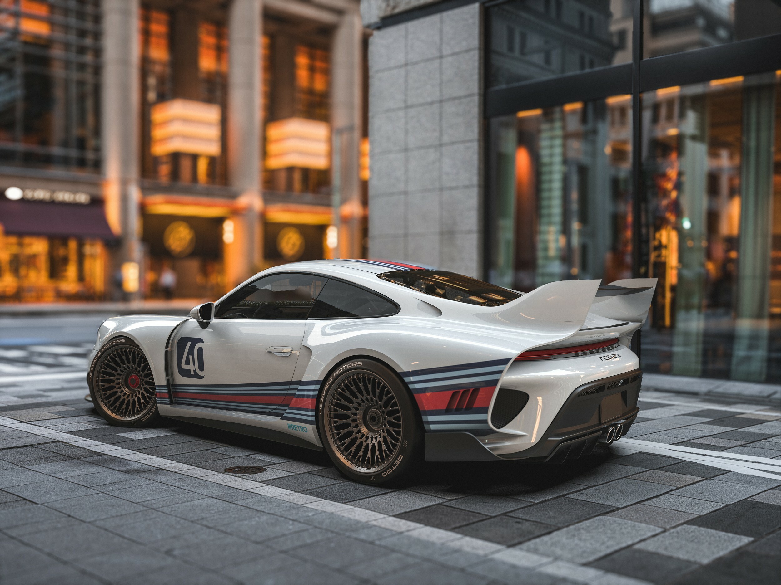 Rezvani RR1 Puts A Retro Racing Twist On The Porsche 911 | Carscoops