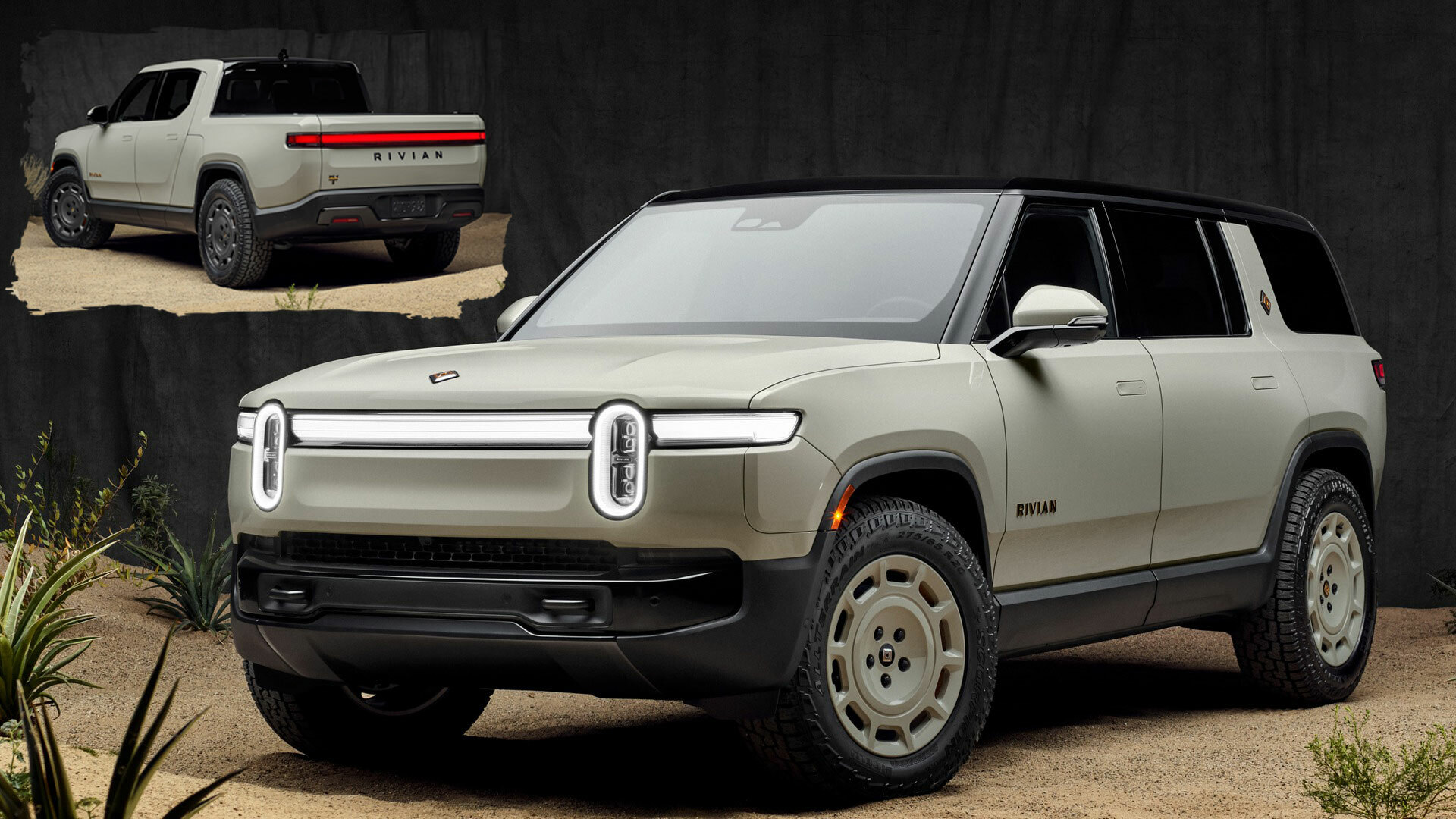 Rivian R1 Lineup Gains 850 HP California Dune Edition | Carscoops