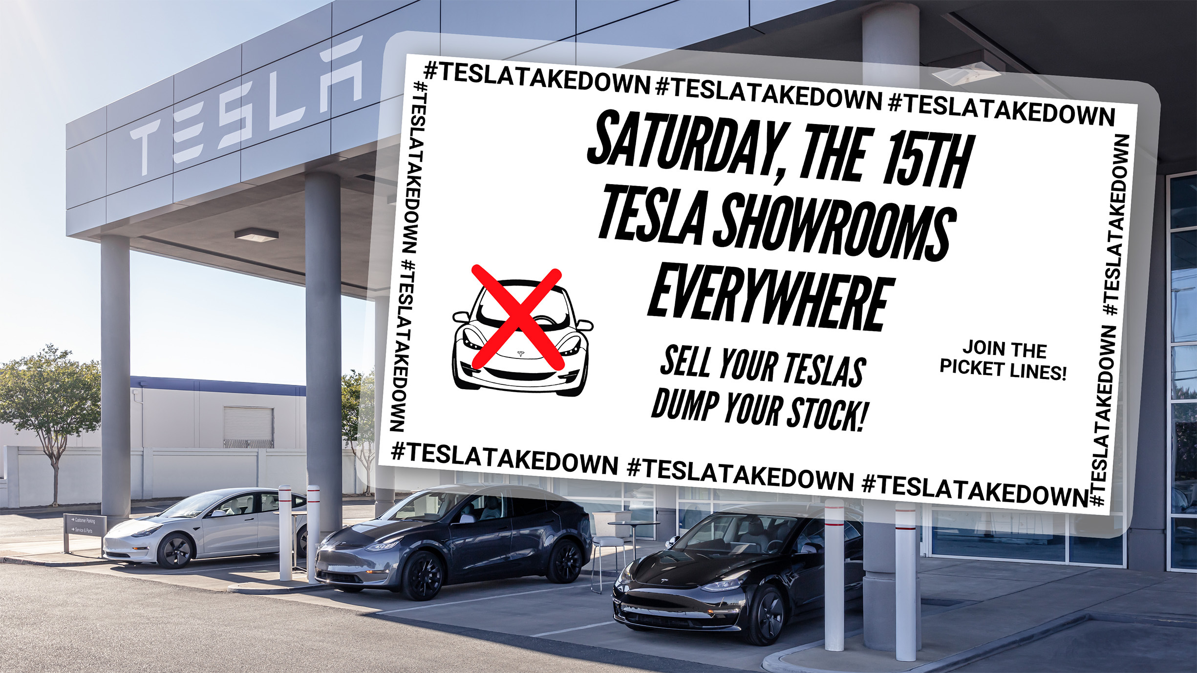 Tesla Backlash Grows As Protestors Plan To Swarm Showrooms Nationwide ...