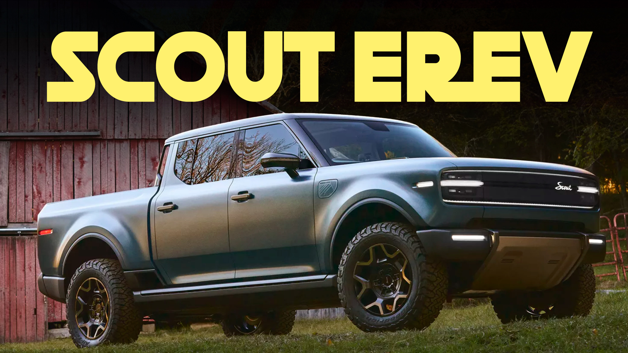 Scout’s Extended-Range EVs To Offer About 500 Miles Of Combined Range | Carscoops
