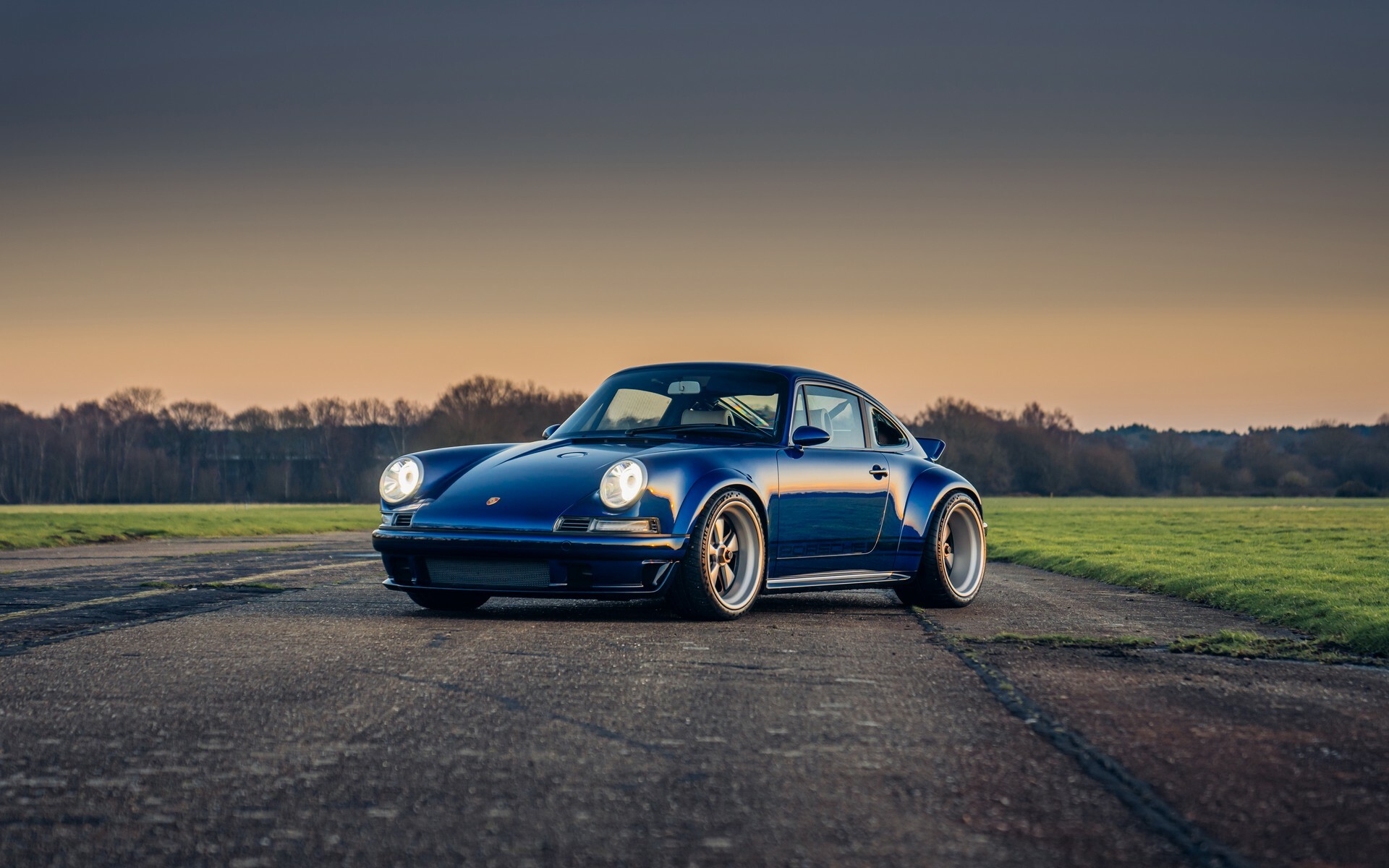 This Blue Singer DLS Could Sell For More Than A Koenigsegg Jesko ...