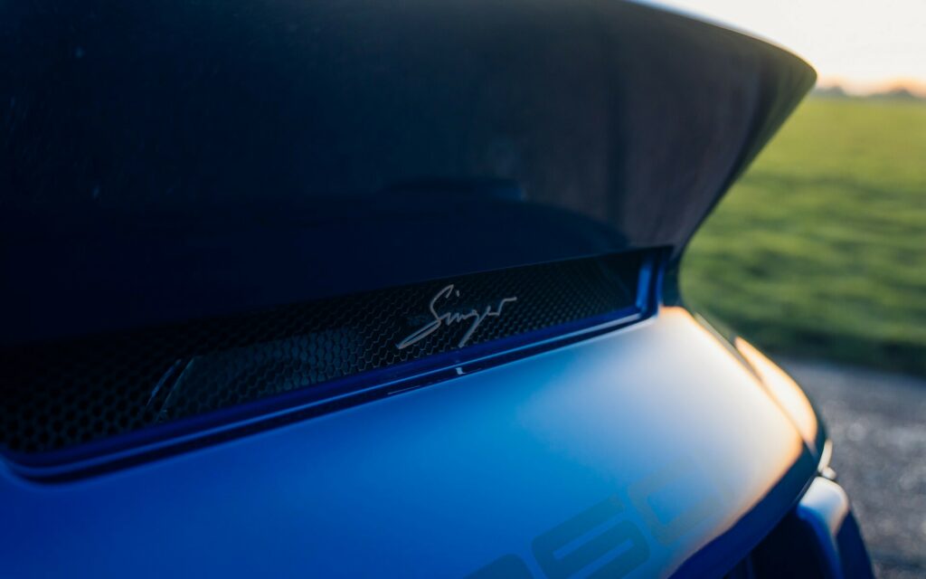 This Blue Singer DLS Could Sell For More Than A Koenigsegg Jesko ...