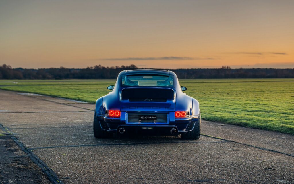 This Blue Singer DLS Could Sell For More Than A Koenigsegg Jesko ...