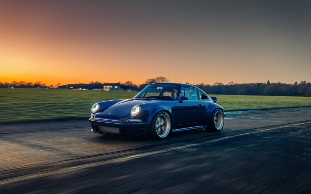 This Blue Singer DLS Could Sell For More Than A Koenigsegg Jesko ...