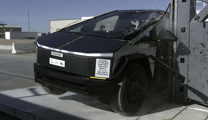 Cybertruck Crushes Safety Tests With 5-Star Rating (Updated) | Carscoops