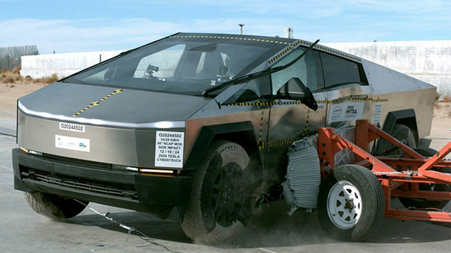 Cybertruck Crushes Safety Tests With 5-Star Rating (Updated) | Carscoops