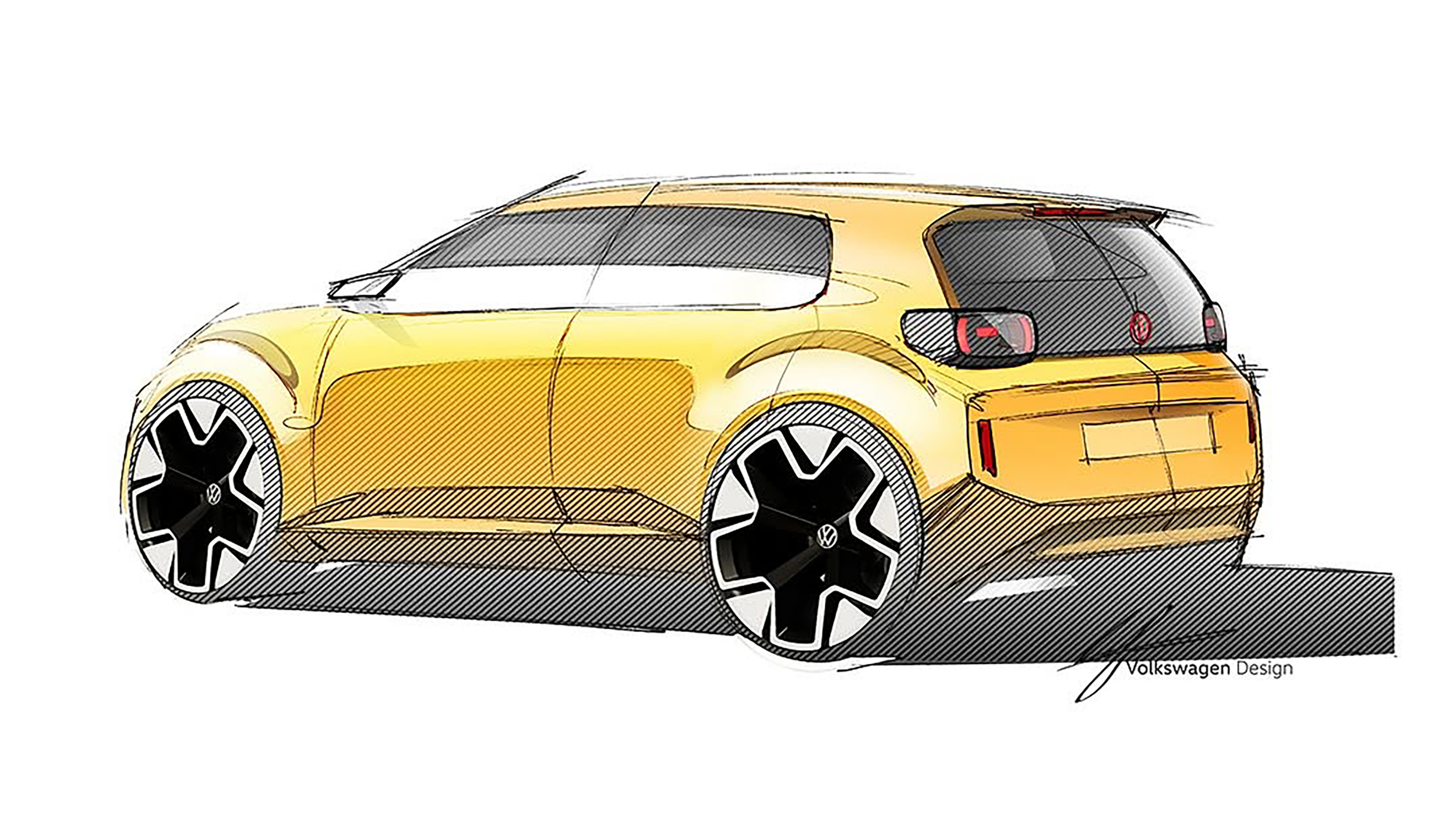 VW Drops New Sketches Of Its $21K Entry-Level EV | Carscoops
