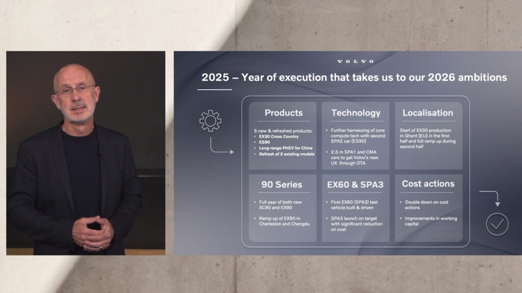 Volvo To Introduce 5 Models In 2025, EX60 Coming In 2026 | Carscoops