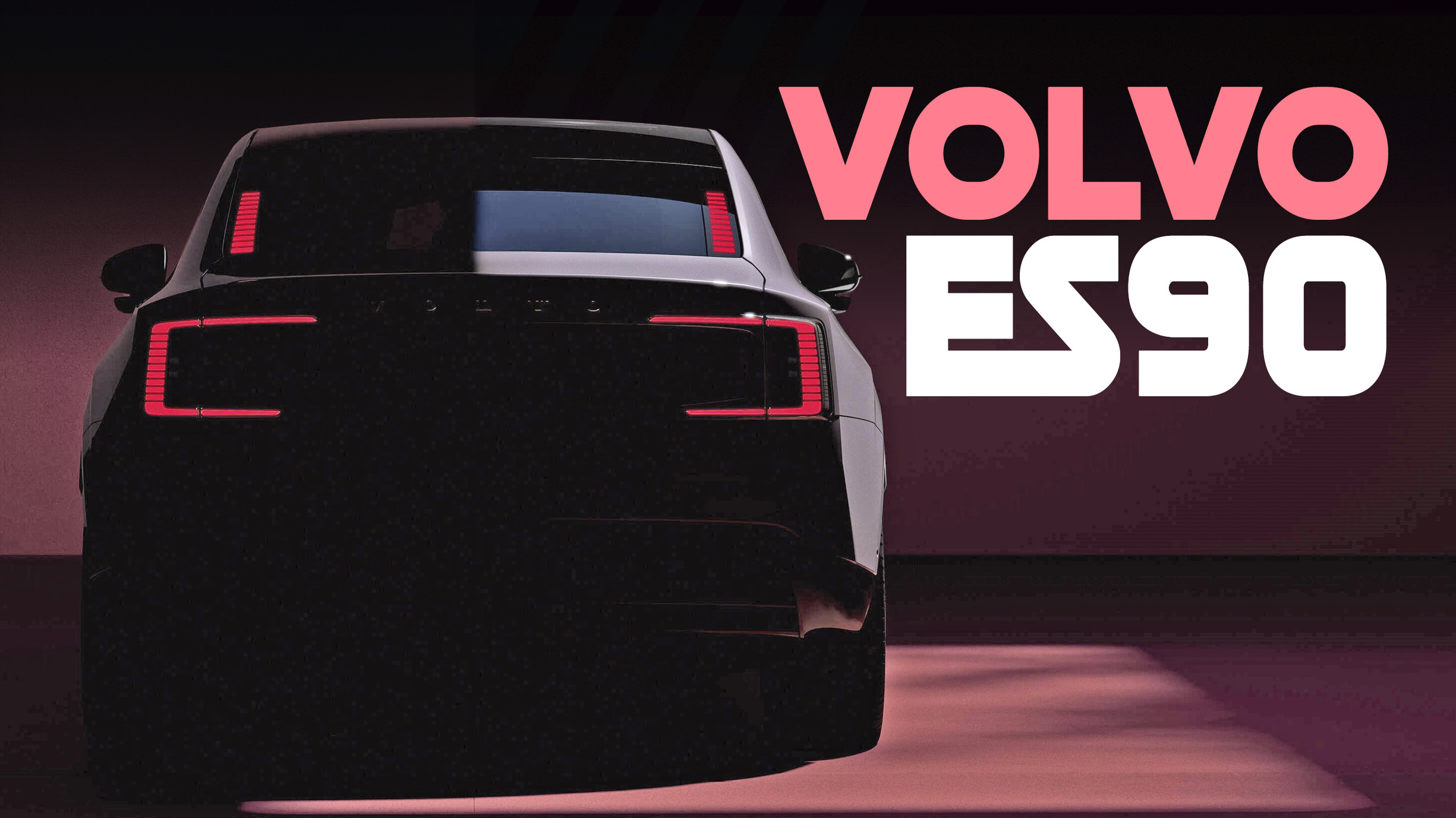 Volvo ES90 Electric Sedan Shows Its Split Taillights, Promises A 435 ...