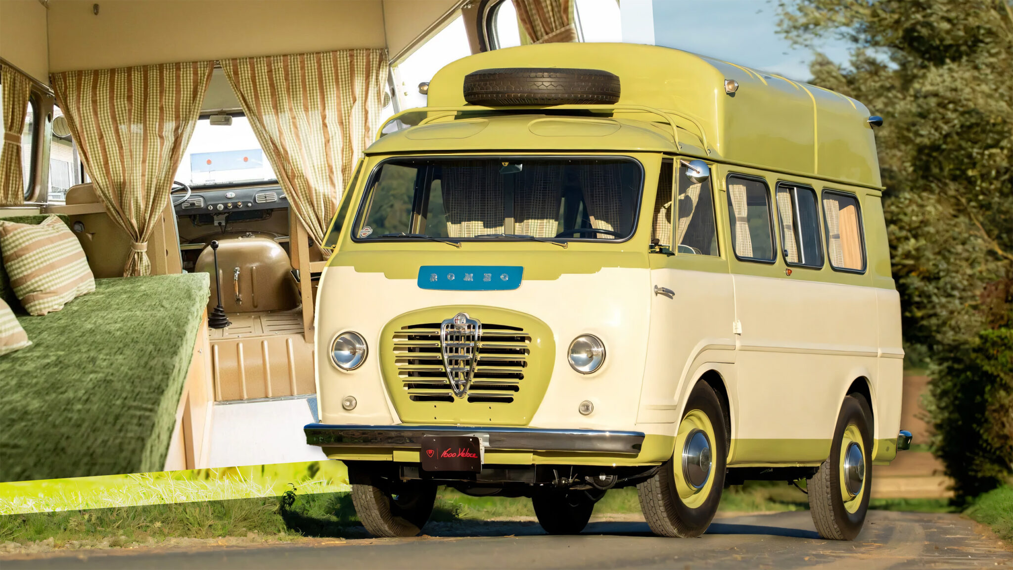 31 HP Is All This 1955 Alfa Romeo T10 Camper Needs To Steal The Show ...