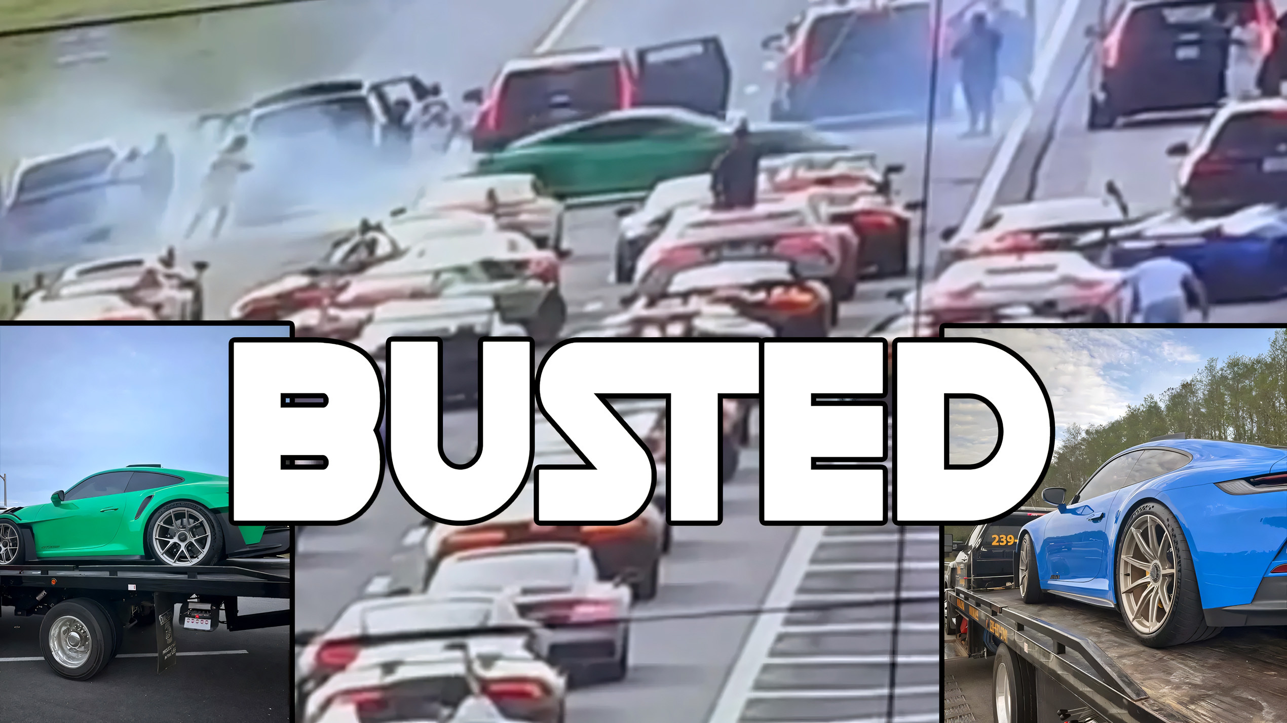 Police Bust Over 25 Supercars In Florida Highway Takeover | Carscoops