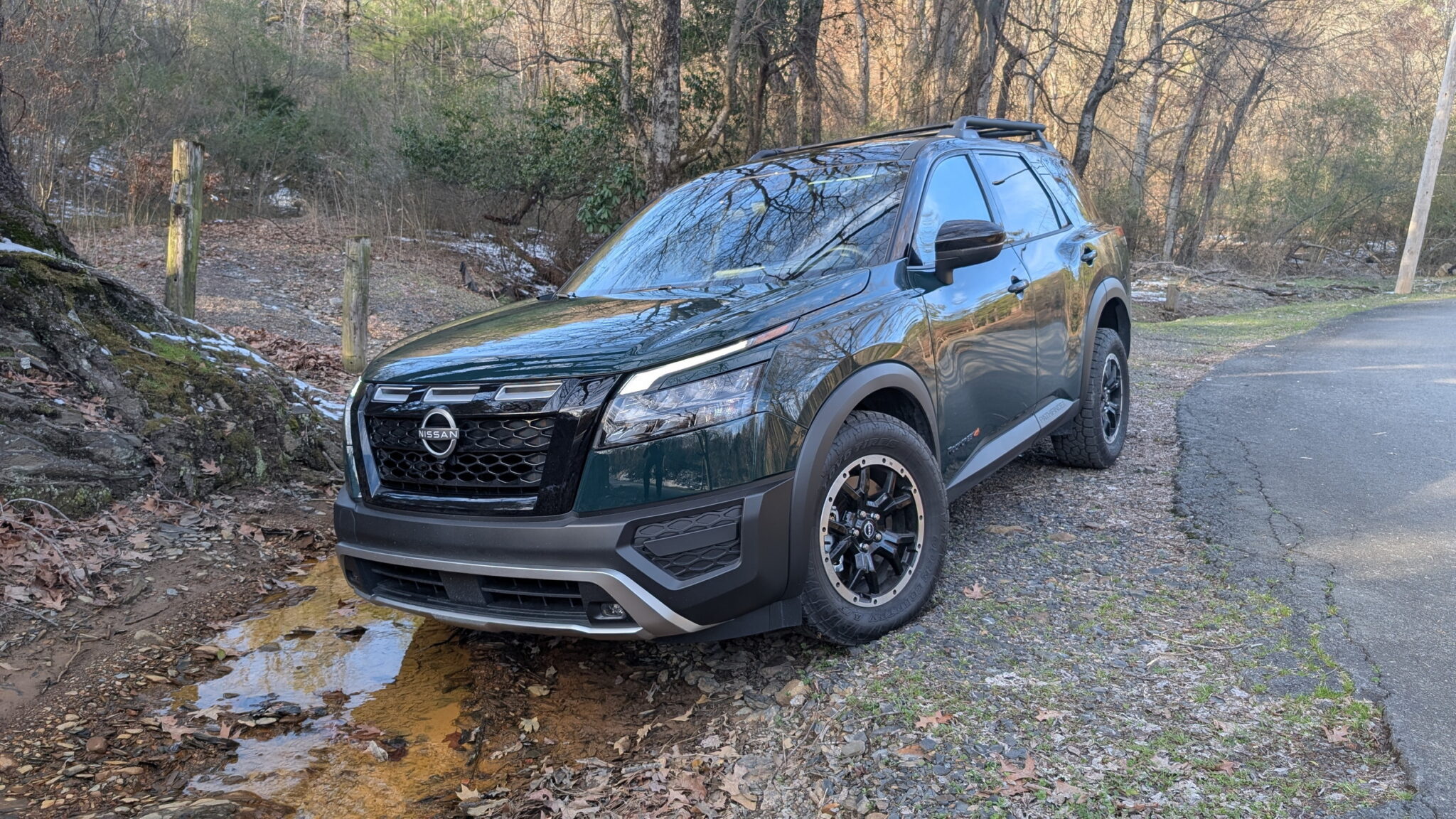 2025 Nissan Pathfinder Rock Creek Review: A 3-Row SUV That Falls ...