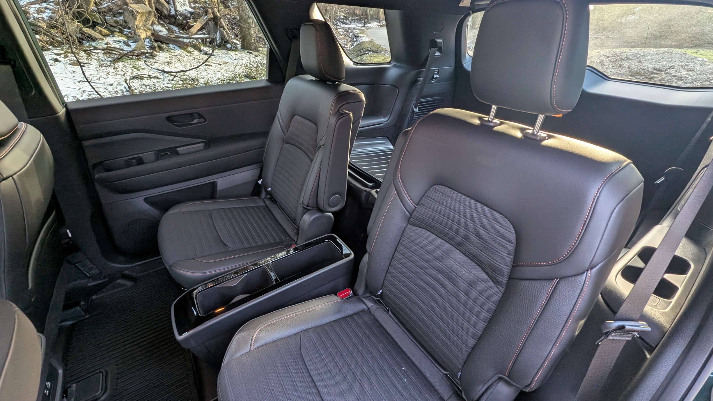 2025 Nissan Pathfinder Rock Creek Review: A 3-Row SUV That Falls ...