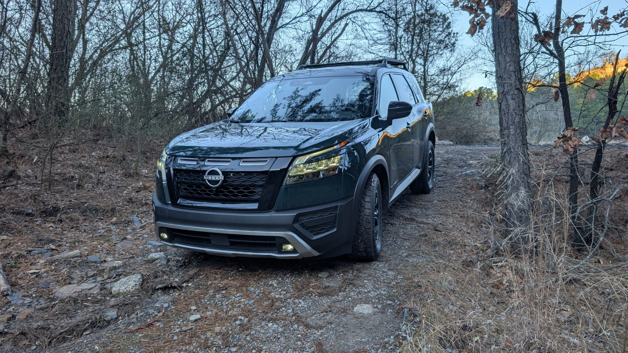 2025 Nissan Pathfinder Rock Creek Review: A 3-Row SUV That Falls ...