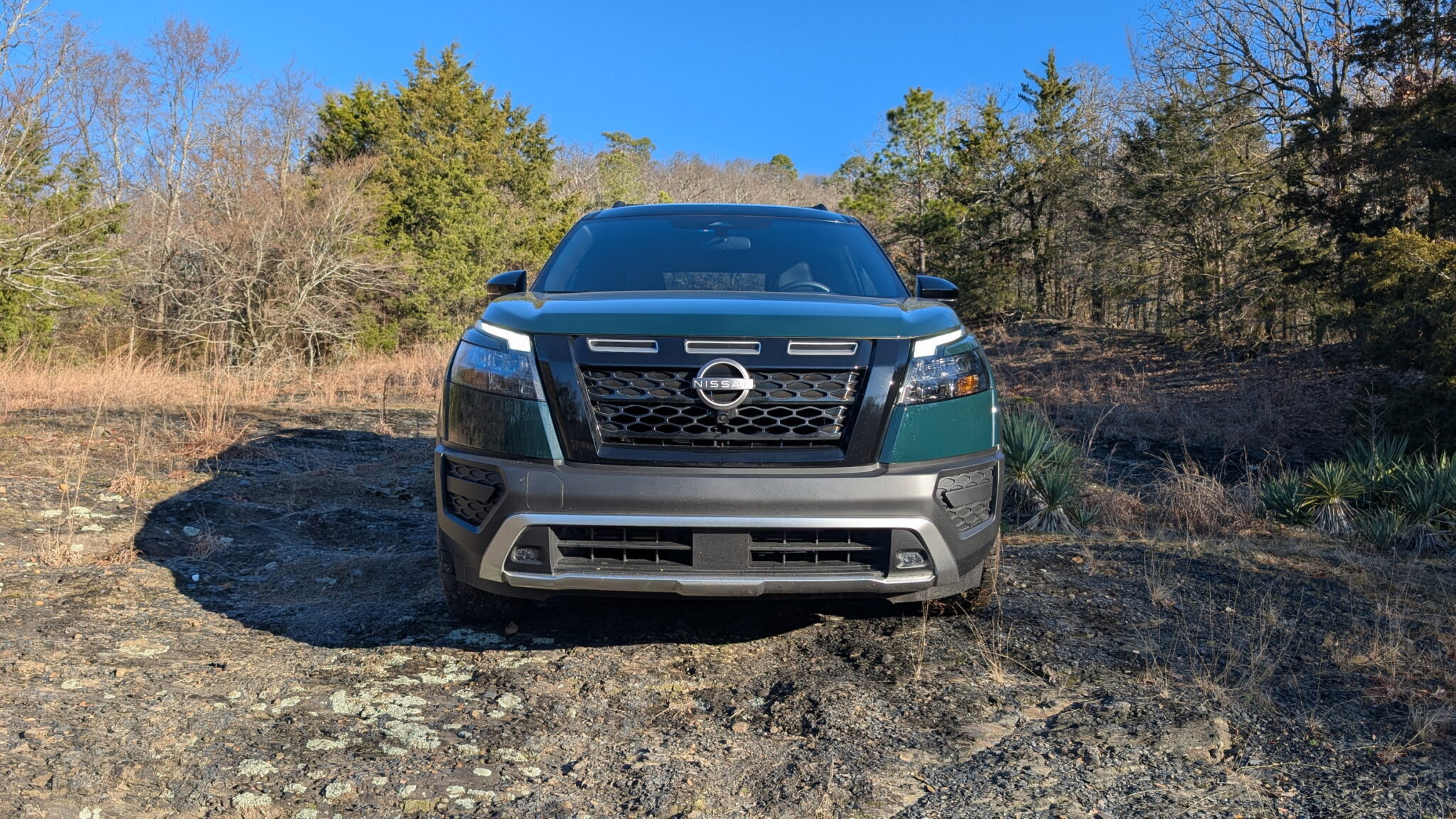 2025 Nissan Pathfinder Rock Creek Review: A 3-Row SUV That Falls ...